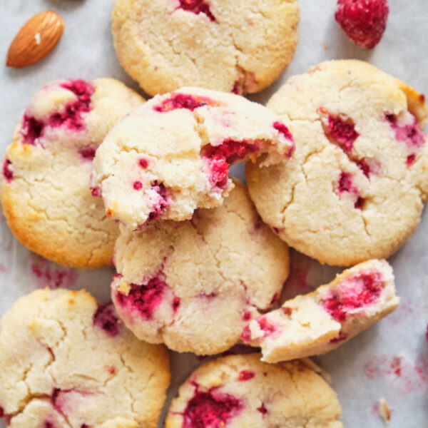 Low-Carb Cream Cheese Raspberry Cookies (gluten-free, egg-free) – TastyOm